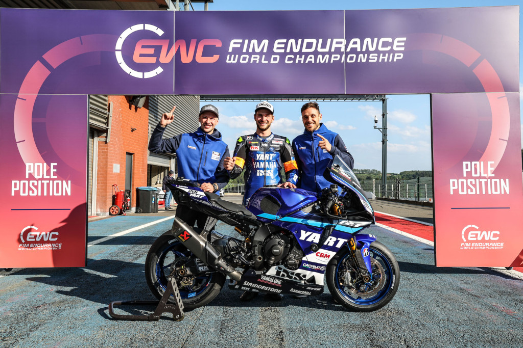 Back-to-back pole time for EWC champion team YART as Fritz breaks Spa ...