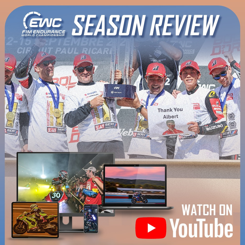 EWC season review now available on YouTube | FIM Endurance World ...