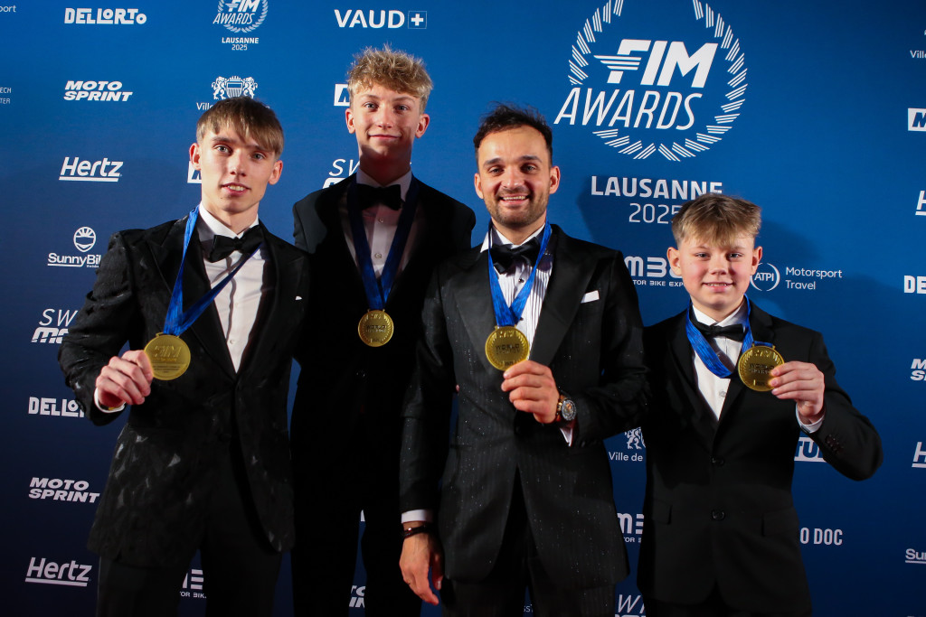 FIM Speedway - News - FIM SPEEDWAY WORLD CHAMPIONS HONOURED AT FIM AWARDS