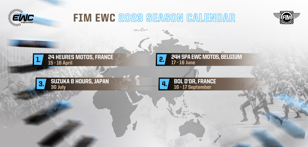 Four of the best! 2023 EWC calendar follows a winning formula | FIM ...